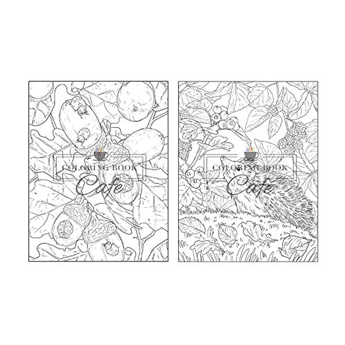 100 Wildlife Scenes: An Adult Coloring Book Featuring 100 Most Beautiful Wildlife Scenes with Animals, Birds and Flowers from Oceans, Jungles, Forests and Savannas