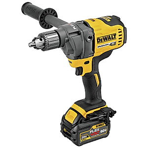 DEWALT 60V MAX* Cordless Drill For Concrete Mixing, E-Clutch System (DCD130T1)