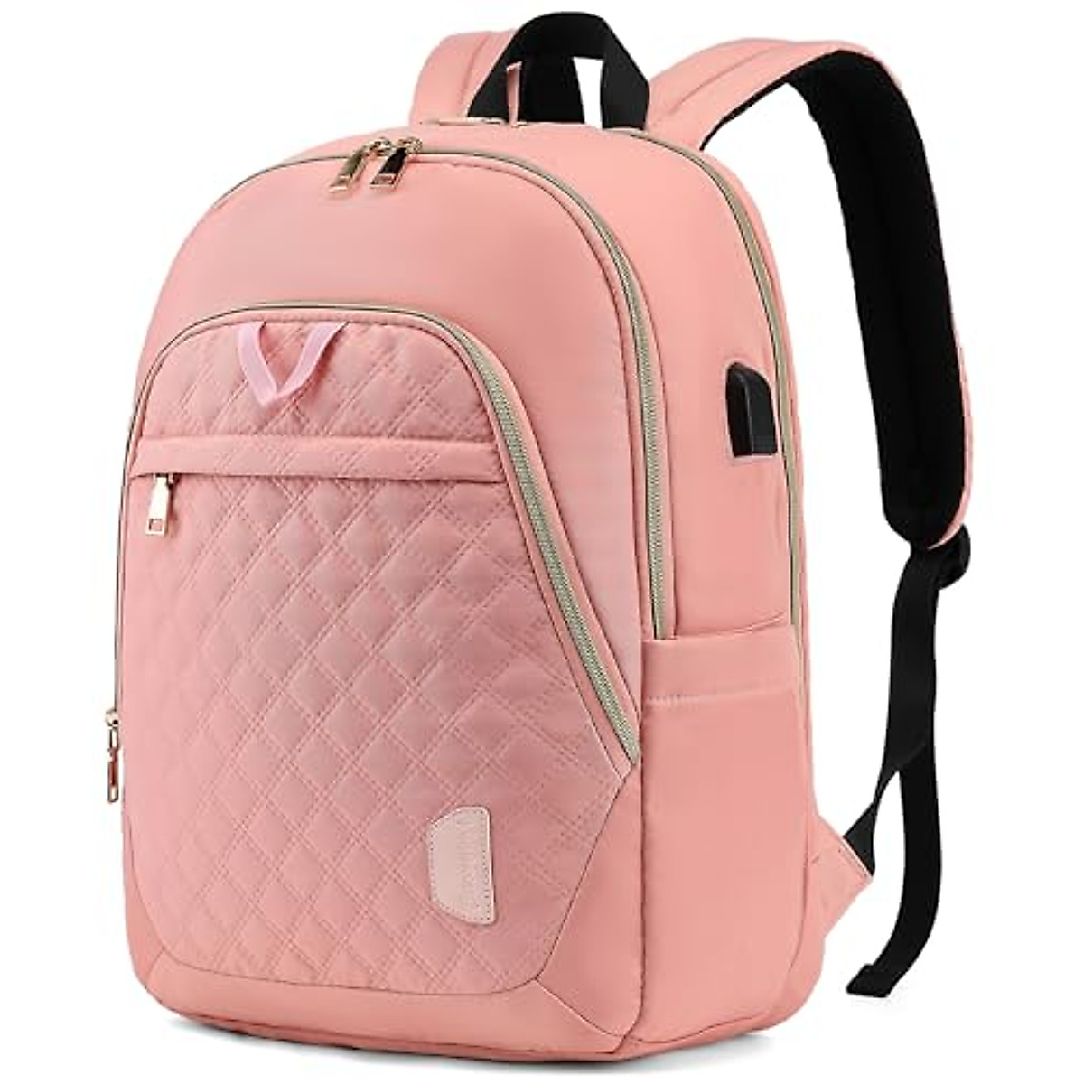 BAOMANYI Laptop Backpacks Travel School Backpack for Women Anti Theft Slim Computer Bag Water Resistant Carry on College Durable Office Work Backpack Business Notebook Casual Daypack
