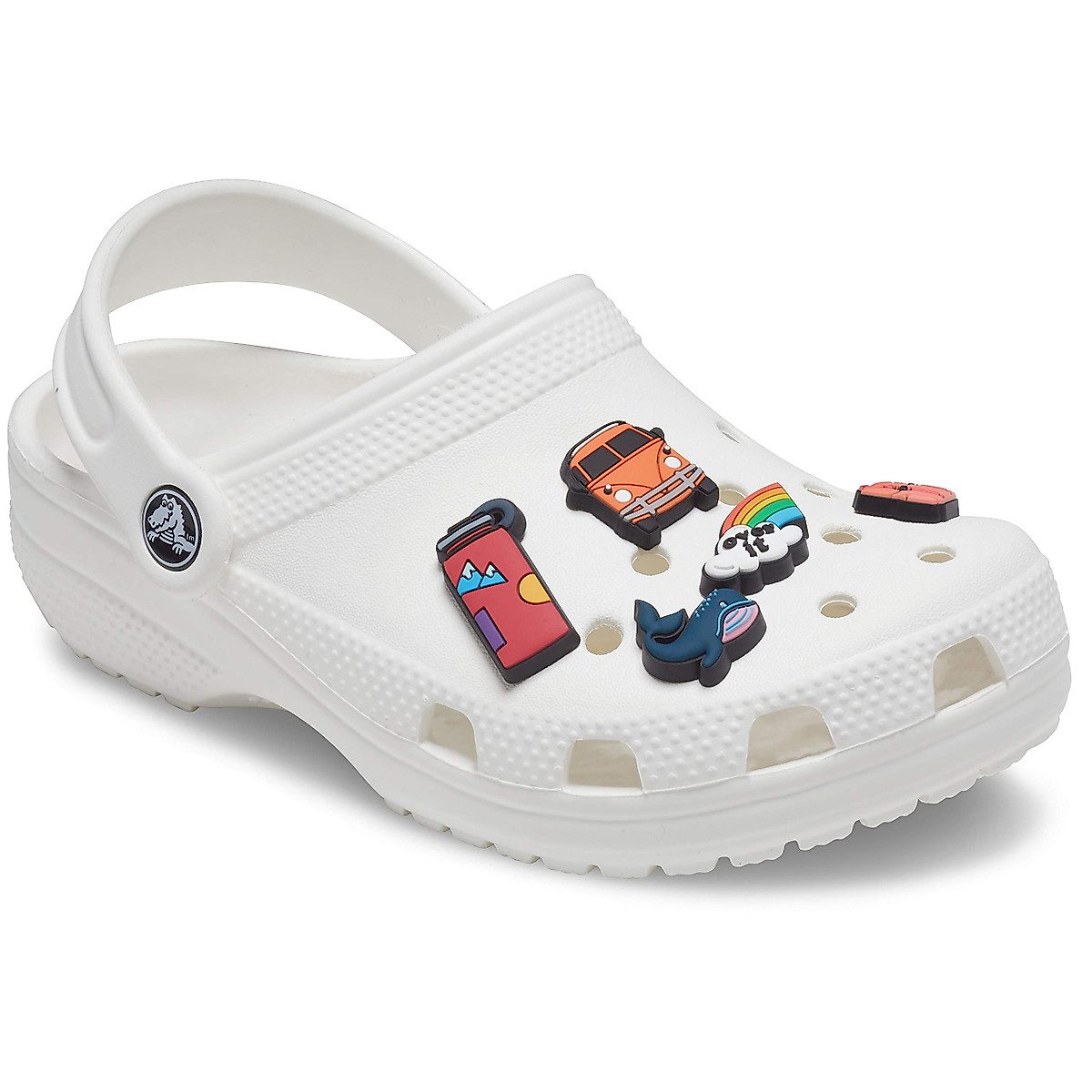 Crocs Jibbitz 5-Pack Travel Shoe Charms , Off the Grid, Small