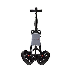 Jef World Of Golf Deluxe Steel Golf Cart, Black