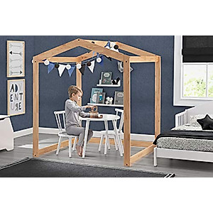 Delta Children Homestead Wood Indoor Playhouse - Greenguard Gold Certified, Natural