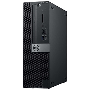 Dell Optiplex 7070 Desktop Computer | Hexa Core Intel i7 (3.4) | 32GB DDR4 RAM | 1TB SSD Solid State | Windows 11 Professional | Home or Office PC (Renewed), Black