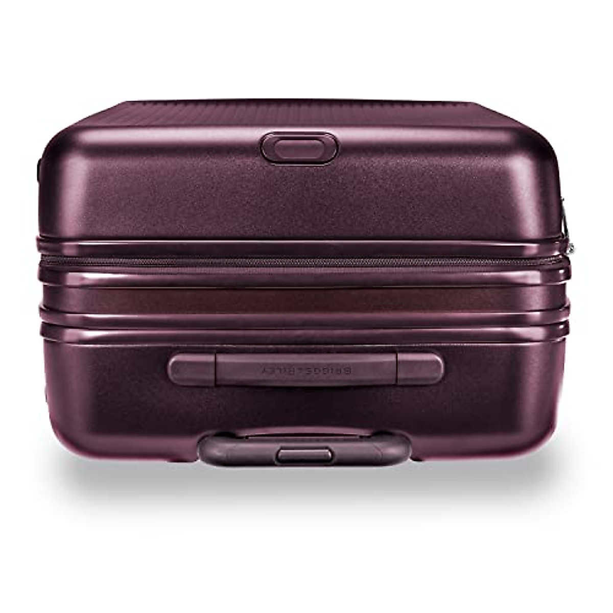 Briggs & Riley Sympatico Hardside Medium Spinner Luggage, Plum, 27-Inch Checked