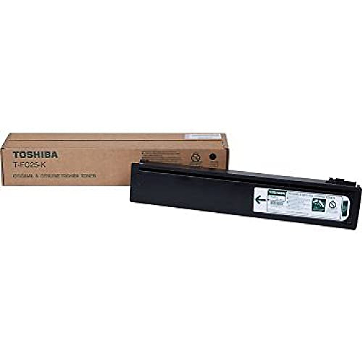Toshiba T-FC25-K TFC25K E-Studio 2040c 2540c 3040c 3540c Toner Cartridge (Black) in Retail Packaging