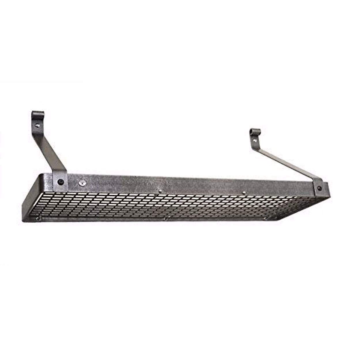 Enclume Gourmet Deep Bookshelf Wall Rack, 30", Hammered, Steel