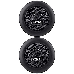 Qiilu Audio Speaker,Pair of 12V 120W Car Mini Super Power Loud Dome Audio Speaker Tweeter Loudspeaker Horn