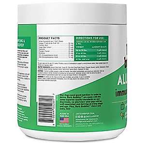 Jack&Pup Dog Allergy Chews - Bark Buddies Aller-Care Soft Chew Bites Itch Relief for Dogs & Allergy Support for Dogs - Dog Immune Supplement, Dog Skin Allergies Treatment and Anti Itch for Dogs 60ct