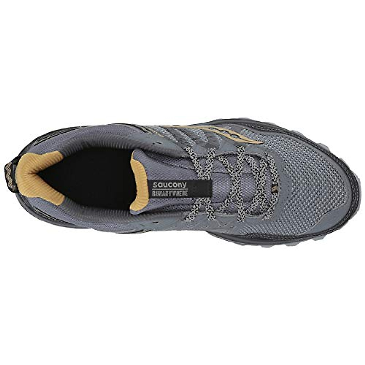 Saucony Men's Grid Excursion TR12 Trail Running Shoe, Silver | Gold, 10 W US