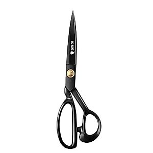 Fabric Tailor Shears Professional 12" Heavy Duty Sewing Scissors for Leather Clothes Industrial Strength High Carbon Steel Tailor Scissors Sharp for Home, Office, Dressmaker, Costume Designer