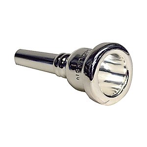 Schilke Standard Large Shank Trombone Mouthpiece in Silver 51D Silver