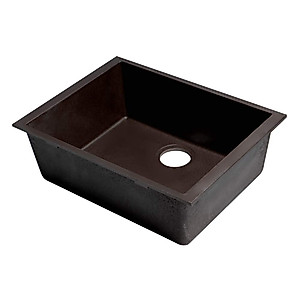 ALFI brand AB2420UM-C Kitchen Sink, Chocolate