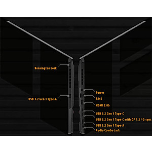 ASUS [Windows 11 Pro] TUF A17 Gaming Laptop, 17.3" FHD 144Hz, AMD Ryzen 7 6800H (Beats i7-11370H), 32GB RAM, 1TB SSD, GeForce RTX 3060, Backlit Keyboard, RJ-45, Type-C, Long Battery Life, Durlyfish