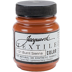 Jacquard Products Browntsienna-Textile Color Paint, Acrylic, Multicolour
