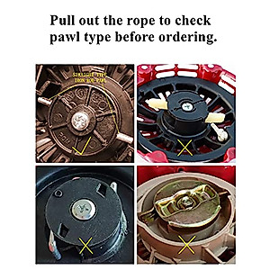 YAMAKATO GX160 Recoil Starter GX200 Pull Start Assembly for Honda GX120 2500 3000 5.5hp 6.5hp Pull Cord Rope Aftermarket