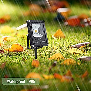 GLW Low Voltage Landscape Lights 10W 12V Outdoor Spotlights IP65 Waterproof Garden Lights,3000K Warm White Landscape Lighting for Yard,Tree,[8 Pack]