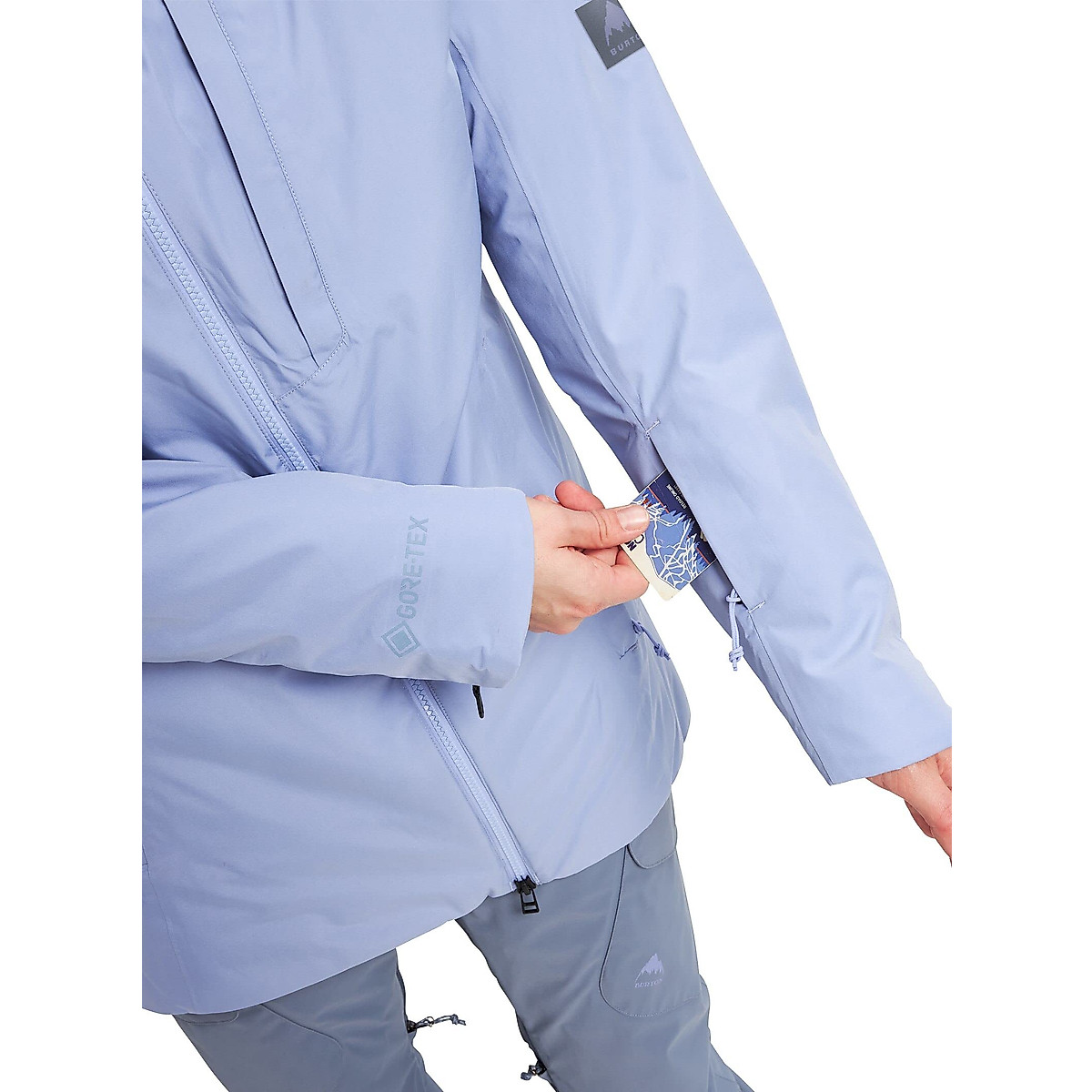 Burton Women's Standard Gore-TEX Pillowline Jacket, Foxglove Violet, Large