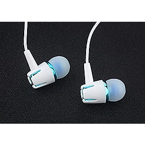 Kamon 5 Pack Earbuds Headphones with Remote & Mic, Earphones Wired Stereo in-Ear Bass for iPhone, Android, Smartphones, iPod, iPad, MP3, Fits All 3.5mm Interface (K1)