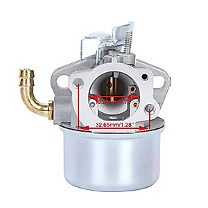 696065 Carburetor for Briggs Stratton 697422 215369 214706 215434 214706T 798654 792970 12211 Intek 190 Engine 850 Series 6.75 OHV Engine Fits John Deere 020382