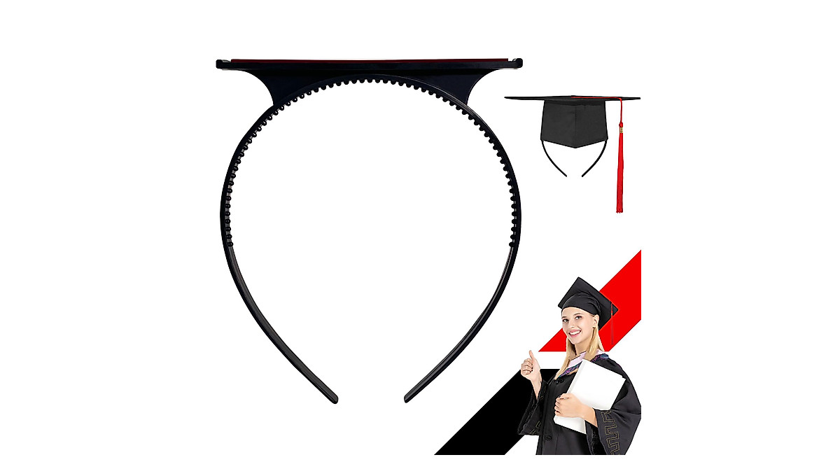 KHG Graduation Cap Headband - Essential Secure Accessory