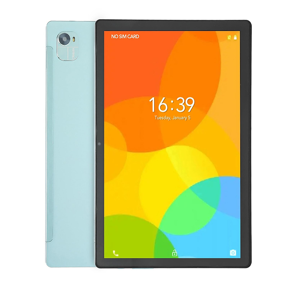 Haofy HD Tablet, Office Tablet 10.1 Inch Octa Core CPU 12MP 24MP Camera Dual Card Slots for School (US Plug)