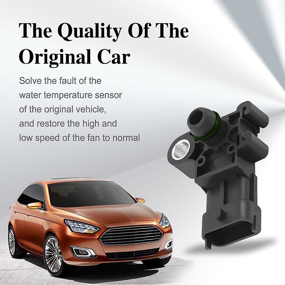 Manifold Absolute Air Pressure Map Sensor, 55573248 Map Manifold Absolute Pressure Sensor Air Intake Switch Compatible with Chevy 09-11 Aveo 07-19 Impala, 08-19 Buick Enclave, 07-13 GMC Sierra 1500