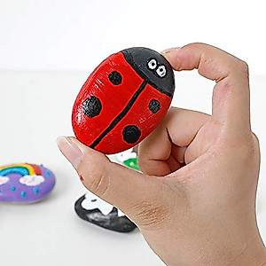 ABenkle 10Pcs Dotting Tools Ball Styluses for Rock Painting, Pottery Clay Modeling Embossing Art Mandala