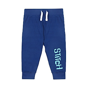 Disney Lilo & Stitch Boys Short Sleeve Bodysuit and Pants Set for Newborn and Infant