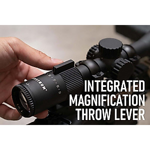 Monstrum Guardian 3-9x40 Rifle Scope with Illuminated MOA Reticle | Black