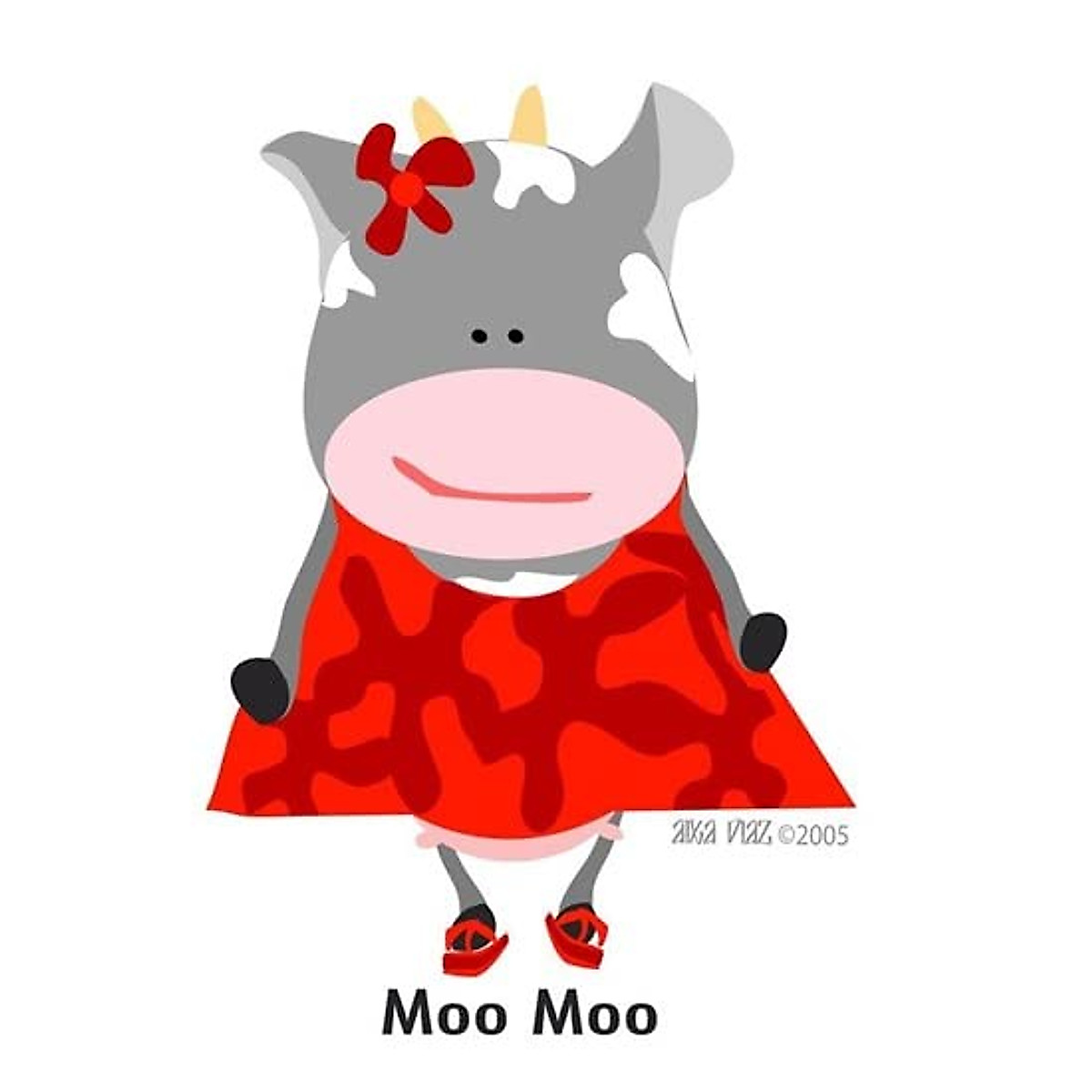 CafePress Moo Moo Cow Mug Ceramic Coffee Mug, Tea Cup 11 oz