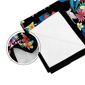 Psesaysky Customize Blanket for Bed Ultra Soft Printed Flannel Throw Blanket High Density Coral Velvet Throw Blanket Comfortable for Kids, Women & Man (XL Size 130 * 150cm)