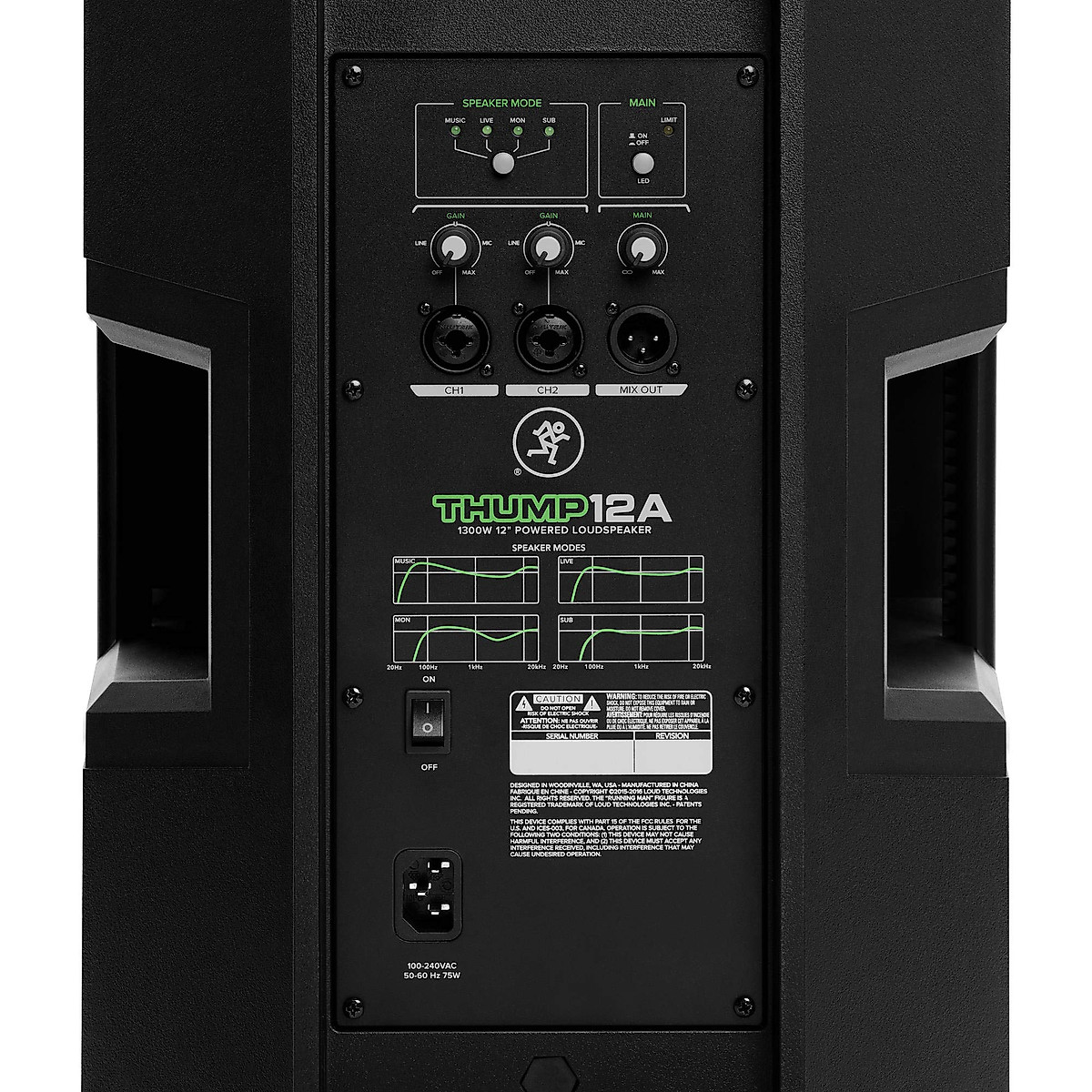 Mackie Thump12A 1300W 12 Inches Powered Speaker