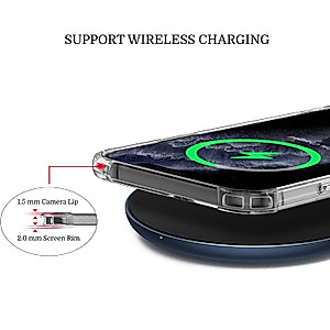 Ricin Relun Winter Collage Christmas Case for iPhone 14 Plus, Retro Aesthetic Christmas Tree and Gingerbread Case for Girls Women Men, Unique Trendy TPU Bumper Cover Case for iPhone 14 Plus