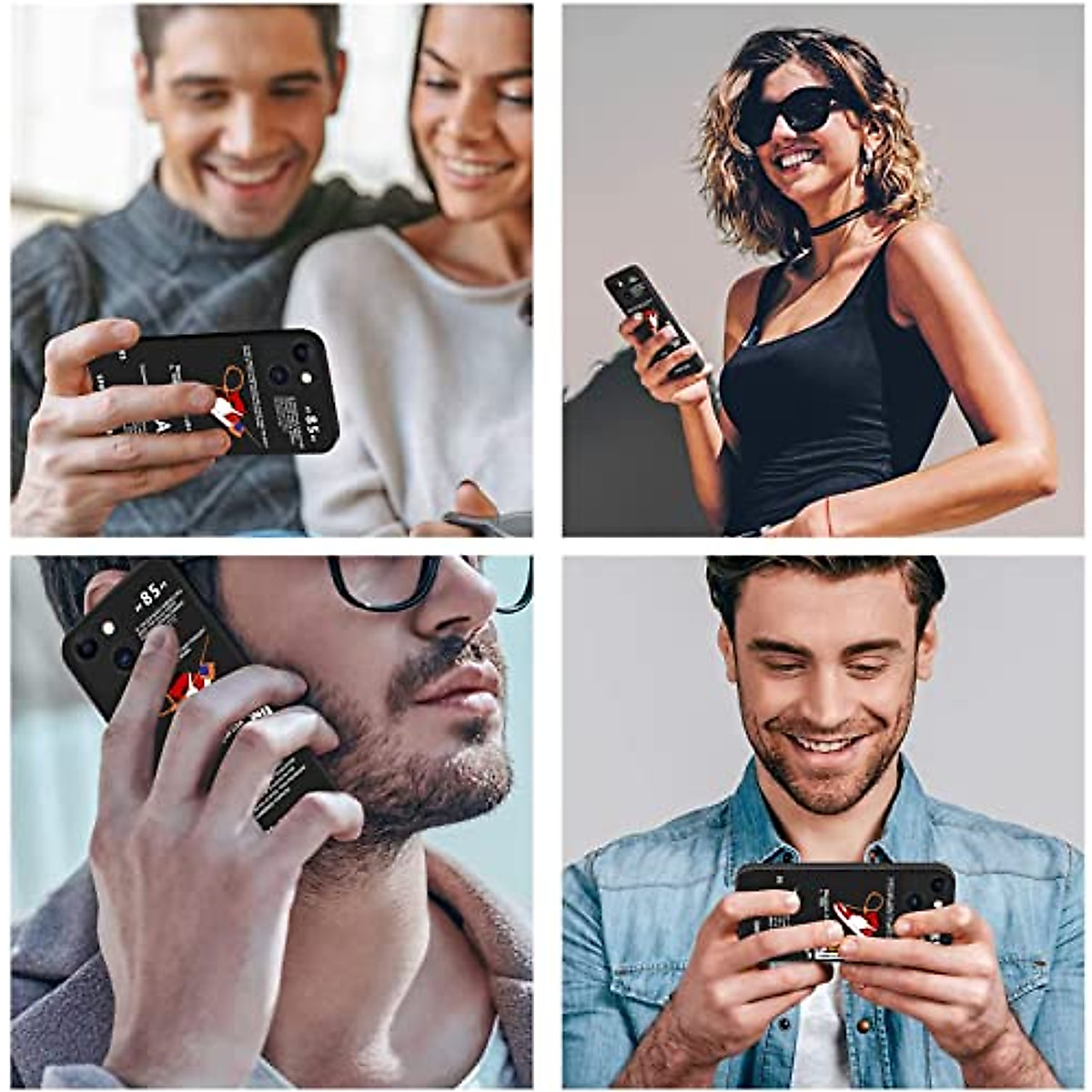 HEUHFUWA Cool Sports Shoes Pattern Phone Case Designed for iPhone 13 Mini Case, Fit On and Off 85 Case Soft TPU Bumper Cover Compatible with iPhone 13 Mini Case 5.4 inch Black