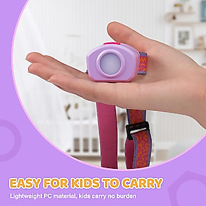 EverBrite LED Headlamp Rechargeable Kids Headlamp with RGB Mode and Adjustable Headband, 3 Modes Multicolor Headlamps for Kids, Bright Kids Head Lamp for Camping, Reading, Exploring, Parties