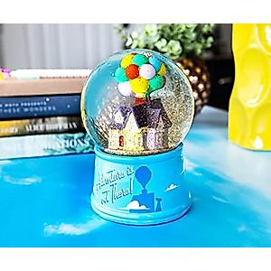 Disney and Pixar UP House Light-Up Snow Globe | 6 Inches Tall
