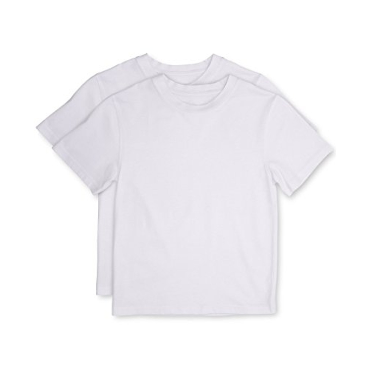 Calvin Klein Boy's 2 Pack Crewneck T-Shirt Undershirts