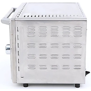 Avanti Air Fryer Oven Combo with 8 Pre-Set Functions and Digital Controls, 90 Minute Timer and Auto Shut-Off, 0.8 Cu.Ft., Metallic