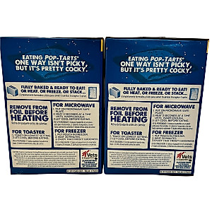 Boston Creme Donut Frosted Pop Tarts, two 13.5oz Boxes (8 Toaster Pastries in each box for a total of 16) 8 Count (Pack of 2)