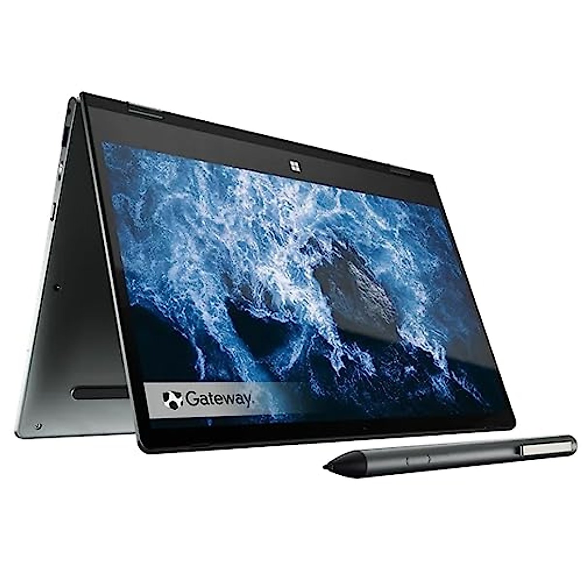 Gateway 2-in-1 Elite Notebook, 14.1" Touchscreen IPS FHD Display, 11th Gen Intel Core i7-1165G7, 8GB RAM, 1TB SSD, Backlit Keyboard, THX Spatial Audio, 2MP Camera, WIFI6, USB-C, Win 11 Pro