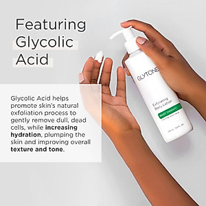 Glytone KP Kit for Keratosis Pilaris - Exfoliating Body Wash, Lotion, Shower Pouf - Smooth Rough & Bumpy Chicken Skin - Fragrance-Free, Routine Kit