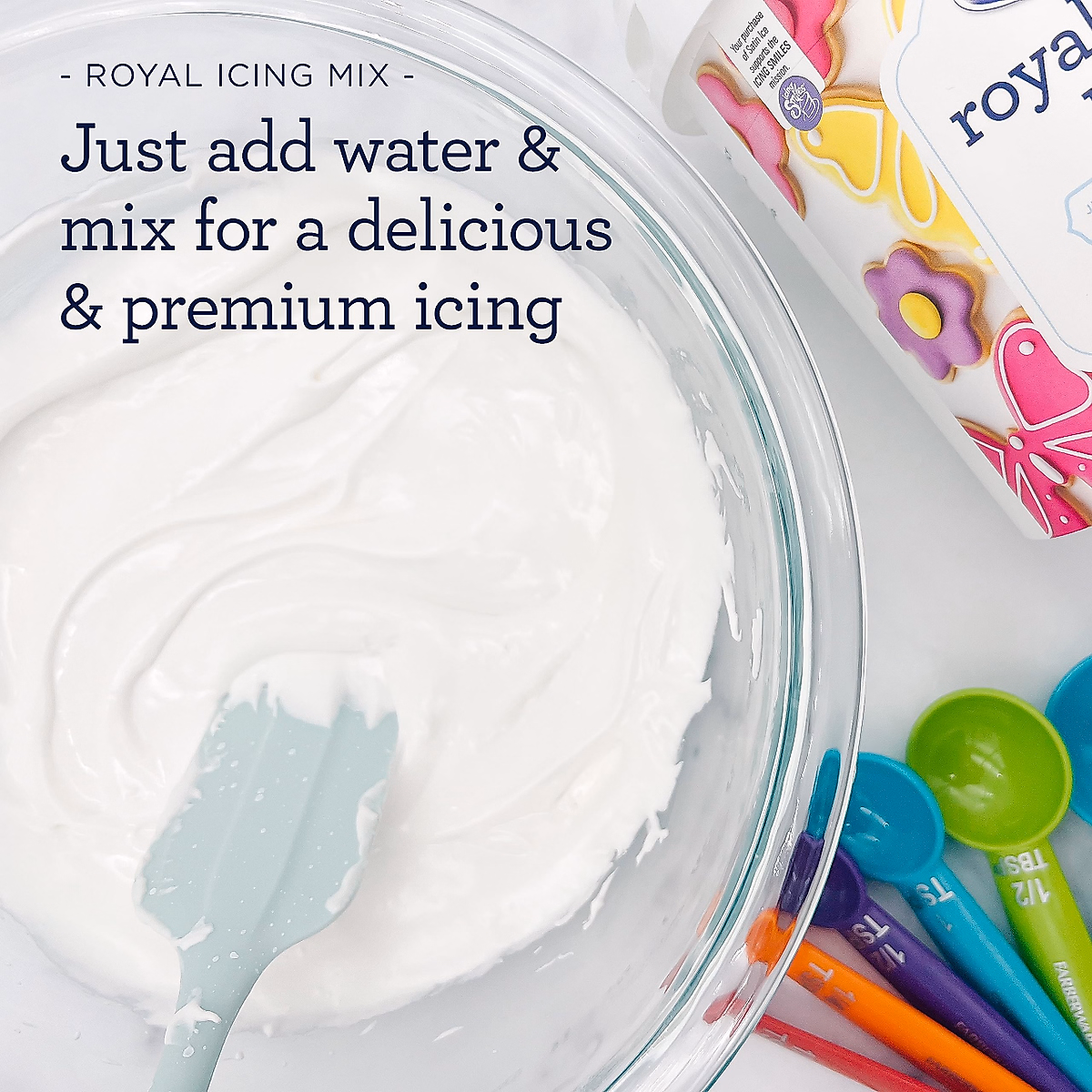 Satin Ice Royal Icing Mix, 14 Ounce