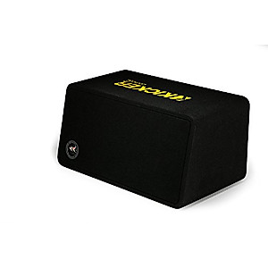 Kicker 44DCWC102 Dual CompC 10" Subwoofers in Vented Enclosure, 2-Ohm