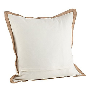 SARO LIFESTYLE 5433.NB20S Nautical Star Fish Print Down Filled Throw Pillow, Navy Blue, 20"