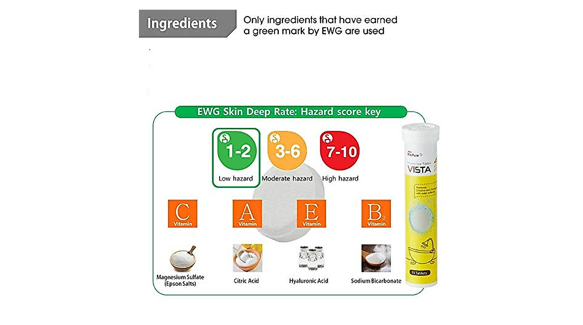 Vitamin Spa Tablet Premium for Clean, Safe Bath Water