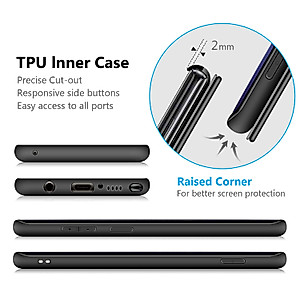 OCASE Galaxy Note 8 Case, Samsung Galaxy Note 8 Wallet Case [TPU Shockproof Interior Protective Case] [Card Slot] [Kickstand] [Magnetic Closure] Leather Flip Cover for Samsung Galaxy Note8 - Black