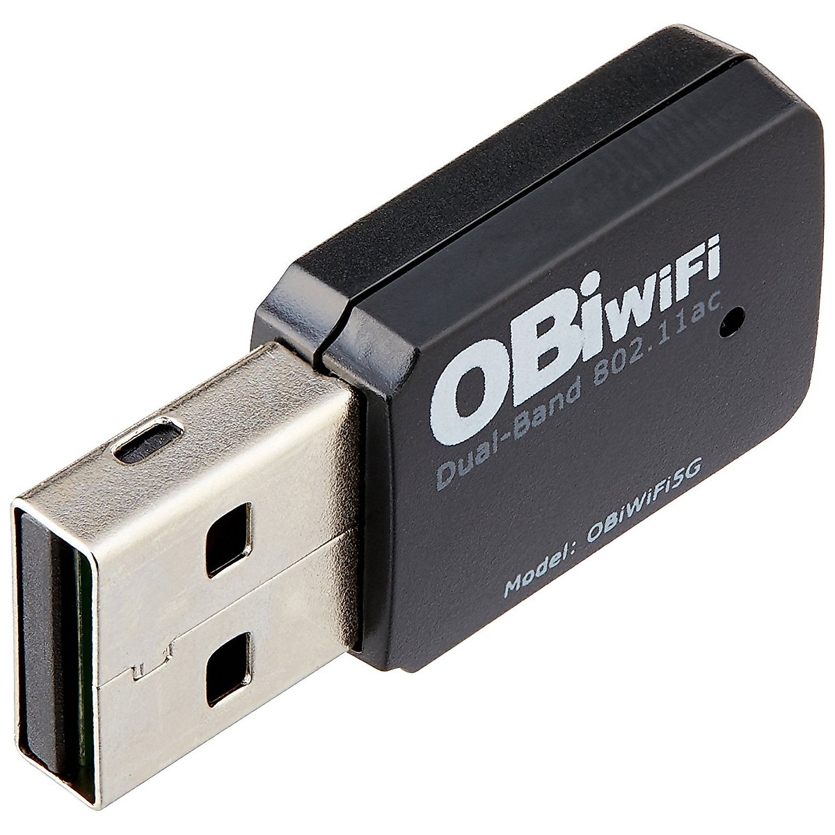Obihai Technology OBIWIFI5G Obihai OBiWiFi5G 2.4/5GHz Wireless 802.11AC Adapter for OBi200, OBi202, OBi1022, OBi1032, OBi1062 VoIP Phone and Device
