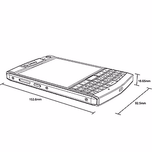 Unihertz Titan 6GB+128GB, Rugged QWERTY Smartphone, Android 10 Unlocked Smart Phone, Black (Support T-Mobile & Verizon only)