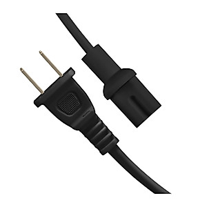 Vebner 12-Foot Power Cord Compatible with Sonos Five, Sonos Play 5, Sonos Beam, Sonos Arc, Sonos Amp, Sonos Playbase, Sonos Sub Gen 3 and Sonos Sub Mini - Black