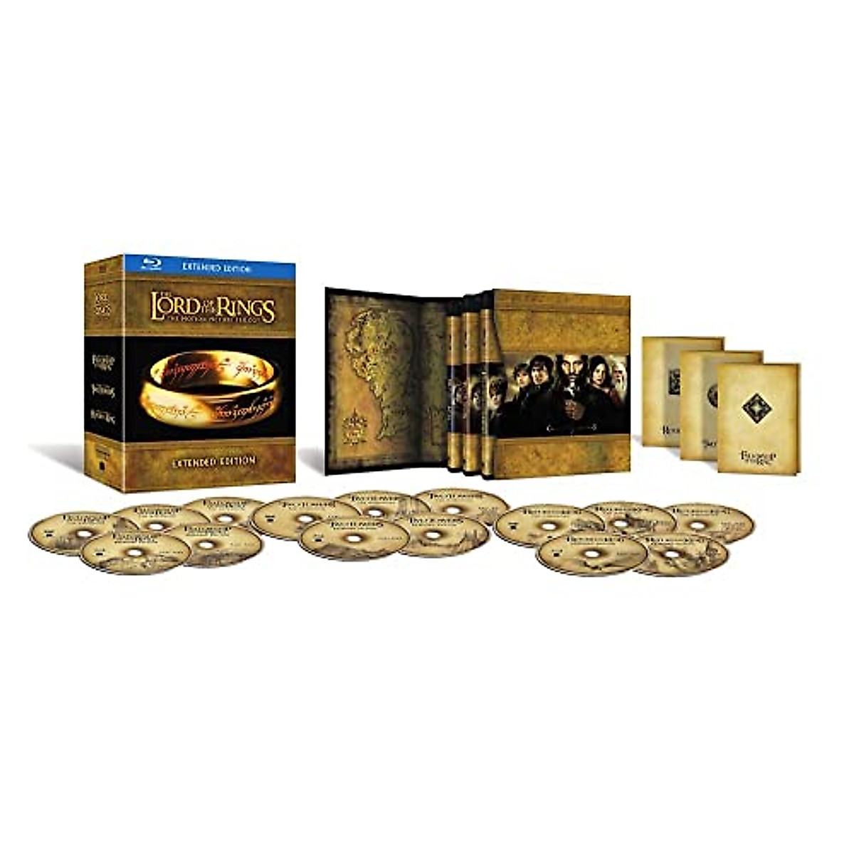 The Lord of the Rings: The Motion Picture Trilogy (Extended Edition Blu-ray)